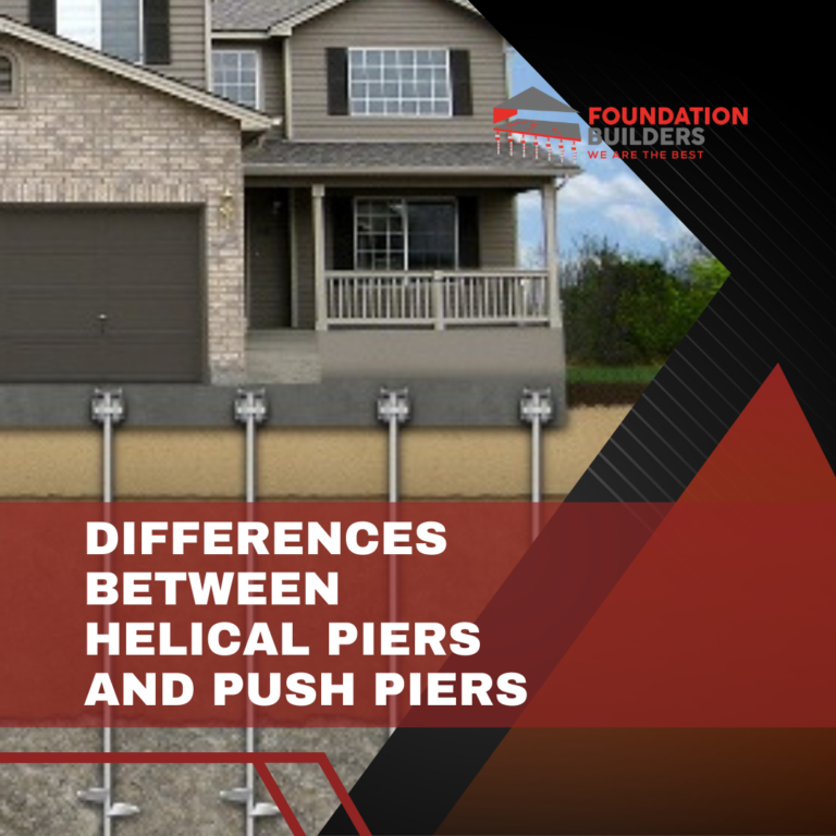 Differences Between Helical Piers and Push Piers - Foundation Builders